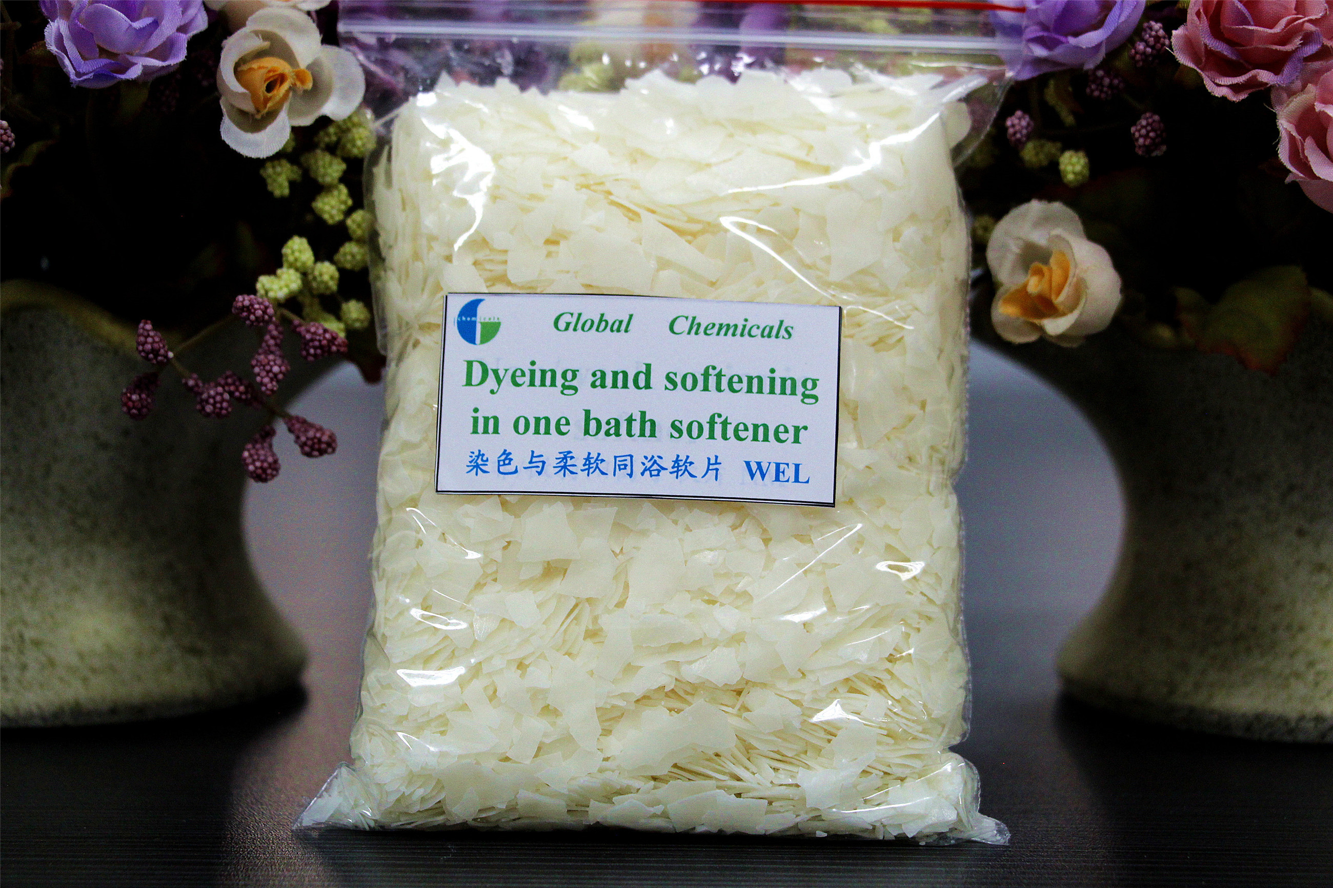 Pale Yellow 100 Purity Non Ionic Softener WEI For Dyeing And Softening