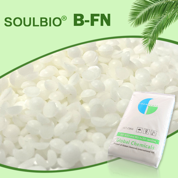 Nonionic Milky White Softener Beads B-FN Fatty Acid And Polyol Compounds