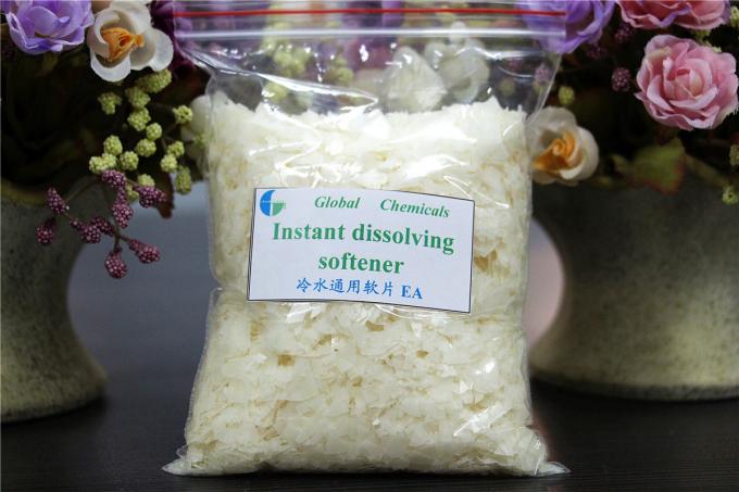 Auxiliary Instant Dissolving Softener Flakes Low Yellowing for Fabric ...