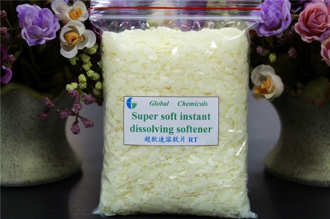 Super Soft Instant Dissolving Softener Flakes Cationic Cold Water Soluble